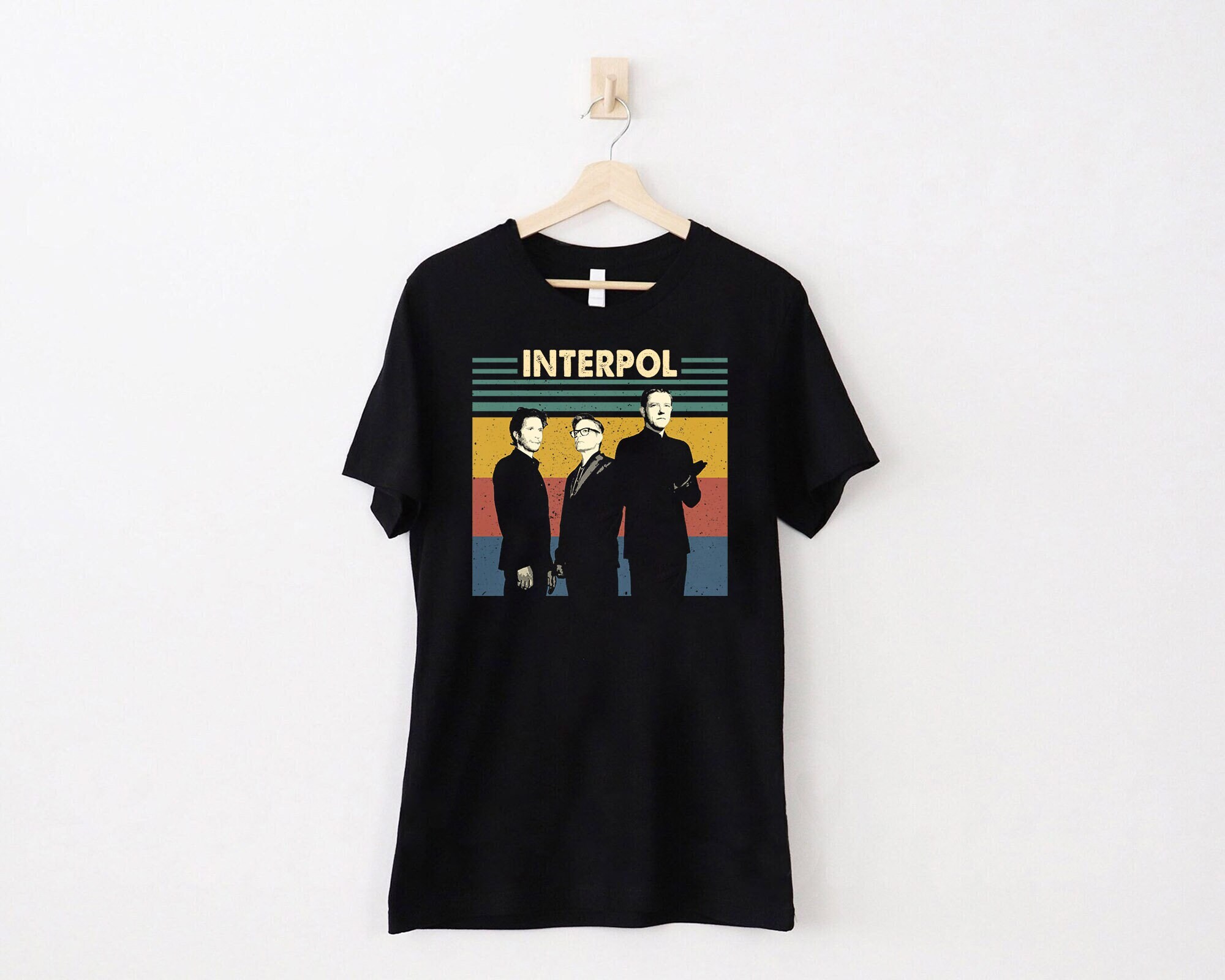 Interpol Vintage T-shirt, Interpol Shirt, Movie Shirts, Gift Shirt for ...
