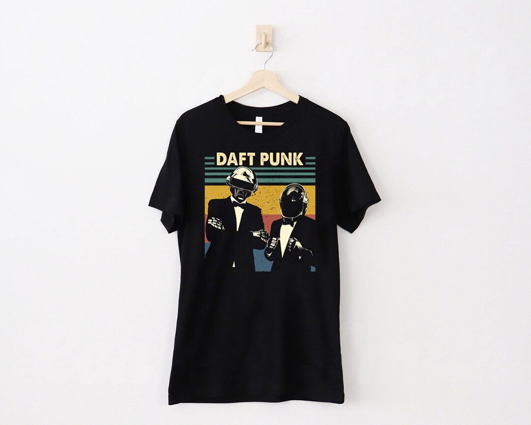 Daft Punk Vintage T-shirt, Daft Punk Shirt, Music Shirts, Gift Shirt ...