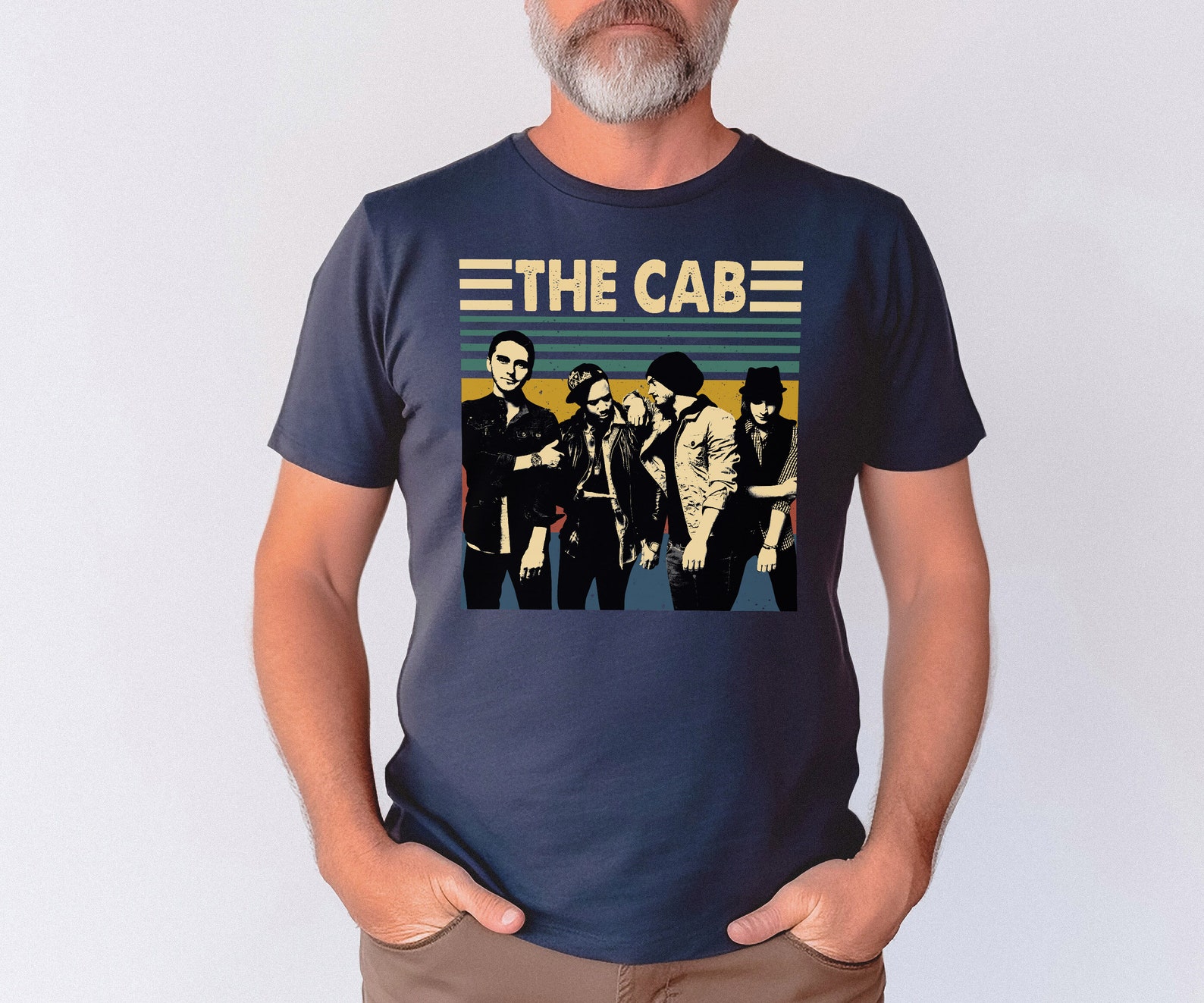 The Cab Band Vintage T-shirt, the Cab Shirt, Gift Shirt for Friends and ...