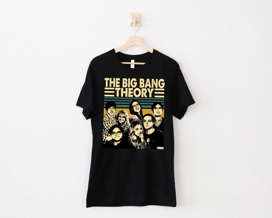 The Big Bang Theory Vintage T-shirt, the Big Bang Theory Shirt, Gift ...