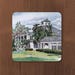 Antebellum Clubhouse Scenes From Augusta Coaster Set Georgia Golf Wood ...