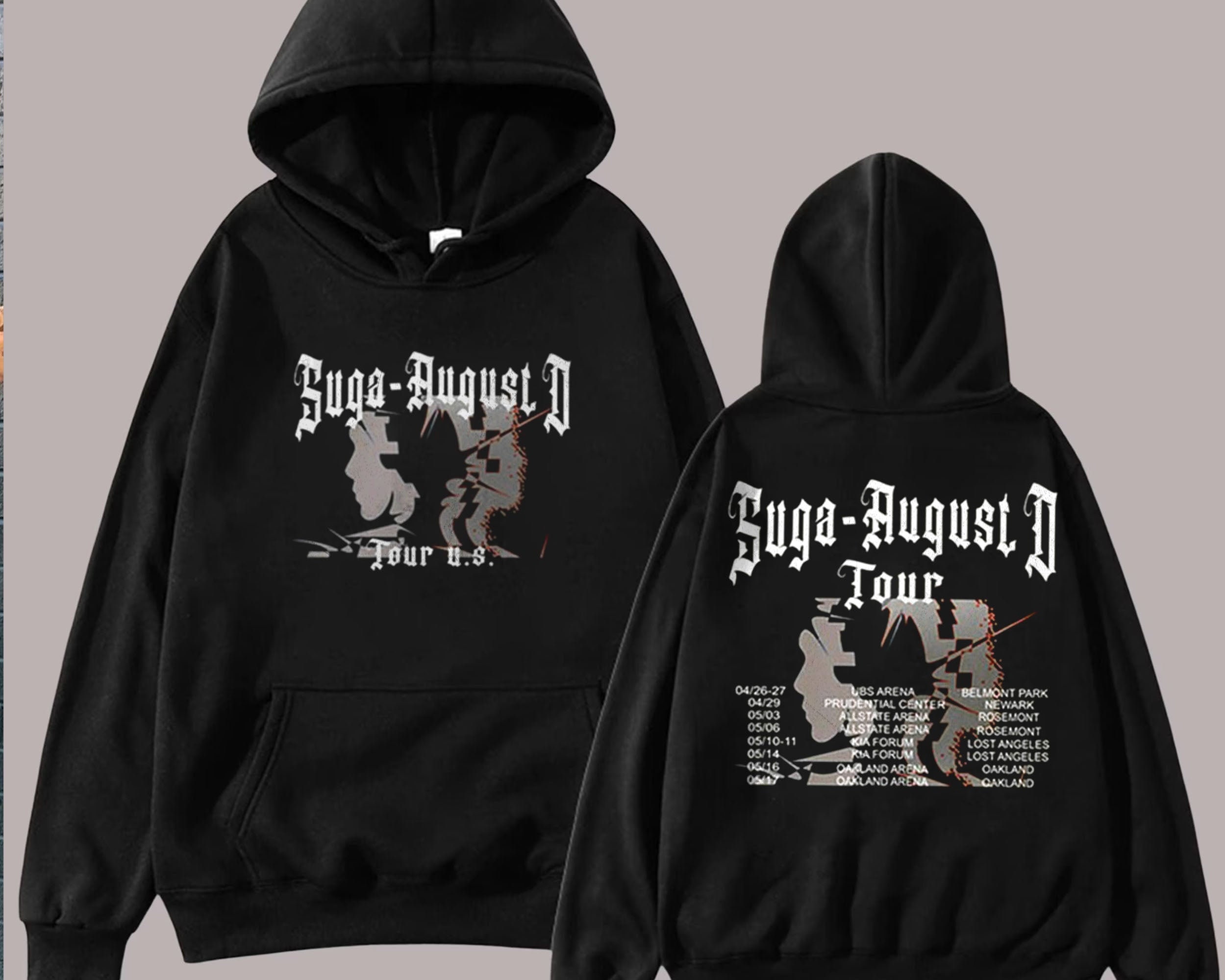 Suga Agust D World Tour 2023 2 Sides Shirt, KPOP Suga Concert Tshirt ...