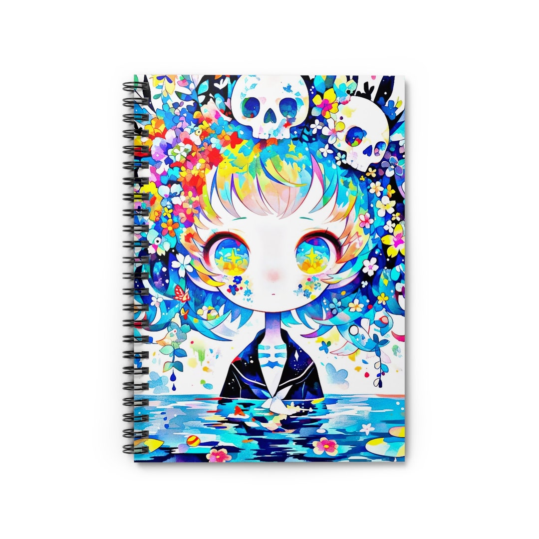 Spring Maiden #6: Spiral Notebook - Ruled Line - Etsy