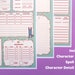 Cat Crit Dnd 5e Character Sheets PDF Digital File Printable A4 Size - Etsy
