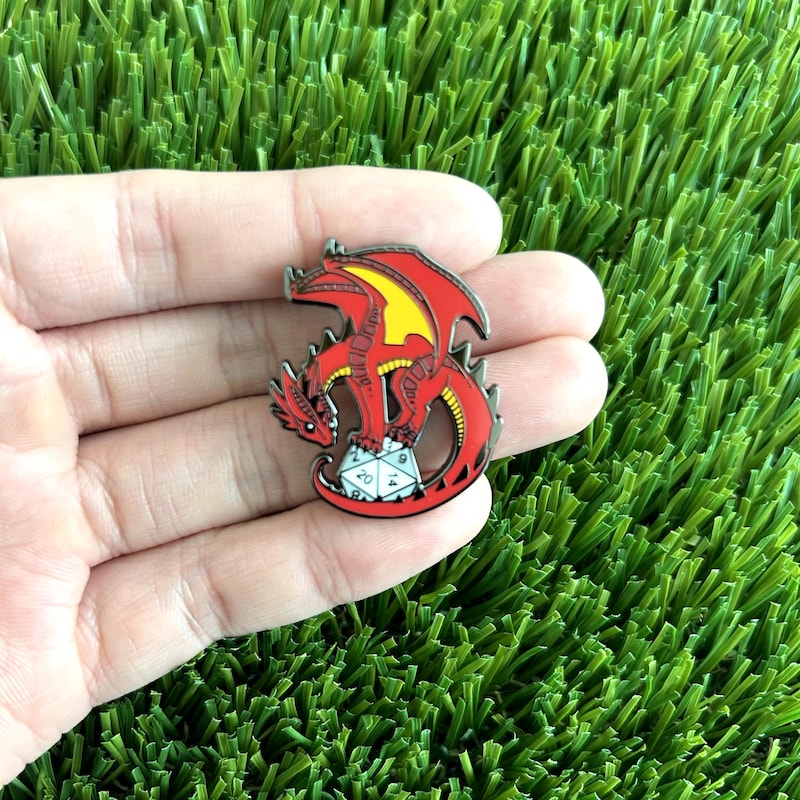 Dungeons and Dragons Pin - Etsy