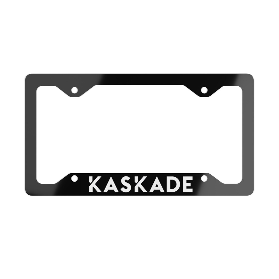 Kaskade Logo License Plate Frame black - Etsy