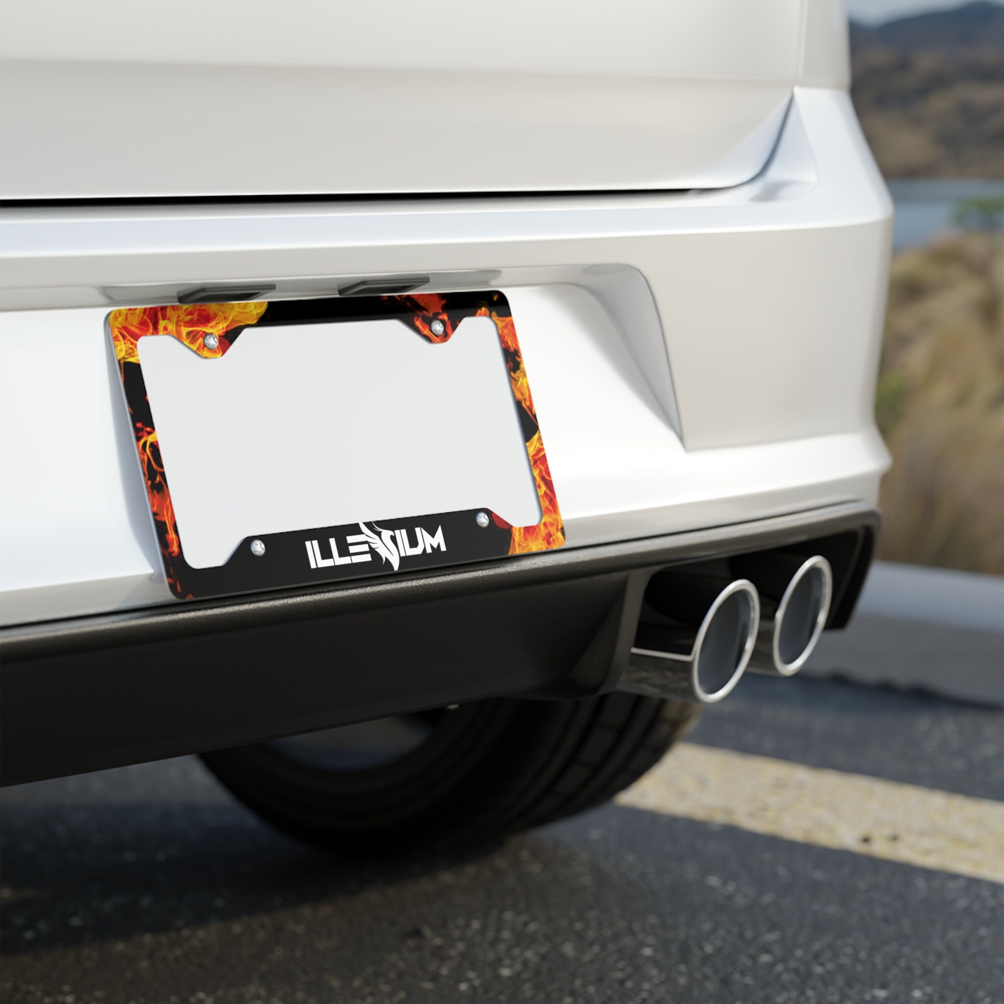 Illenium Flame License Plate Frame - Etsy
