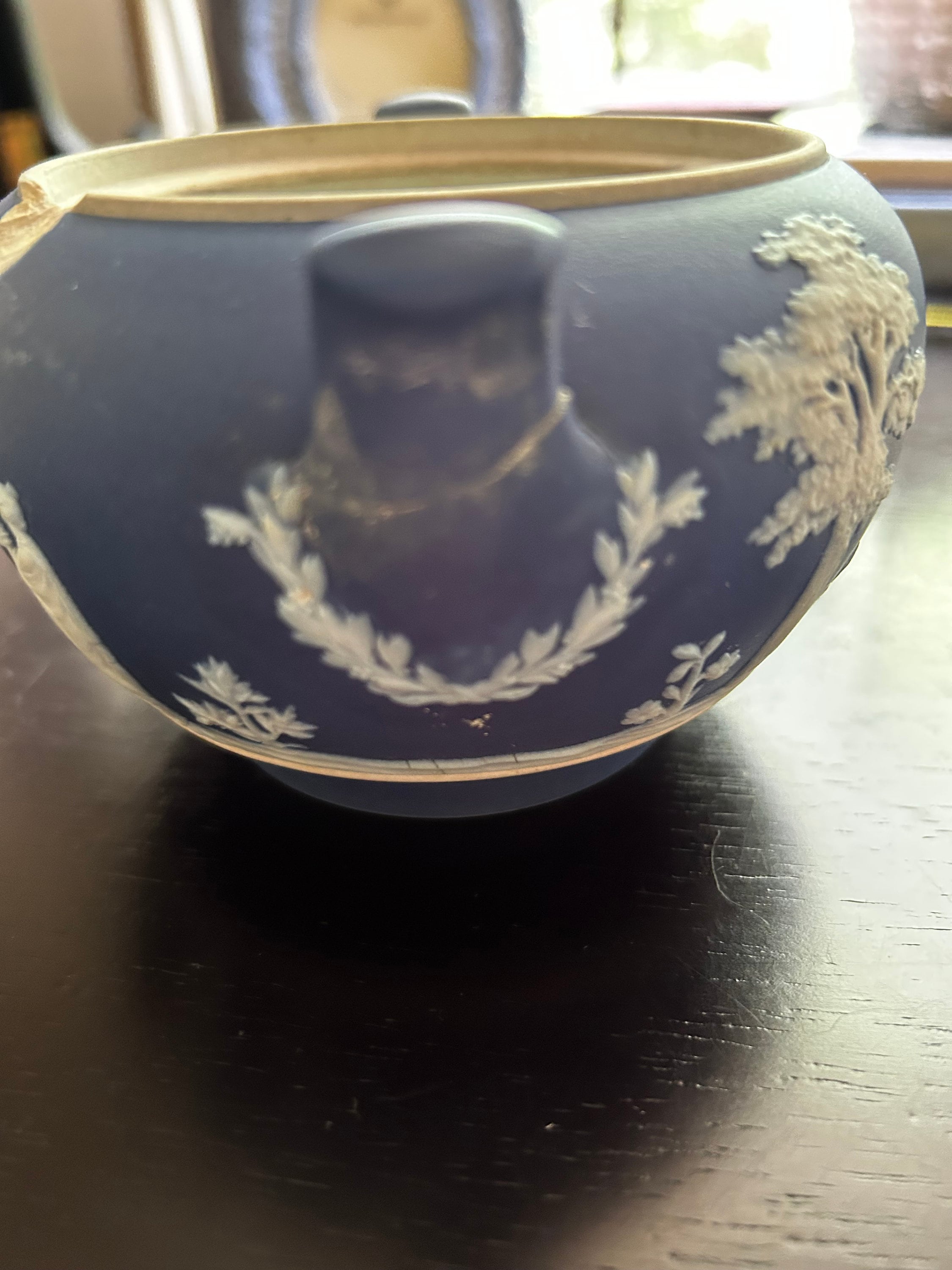 Antique Wedgwood Jasperware Very Rare Portland Blue Late 1800s ...