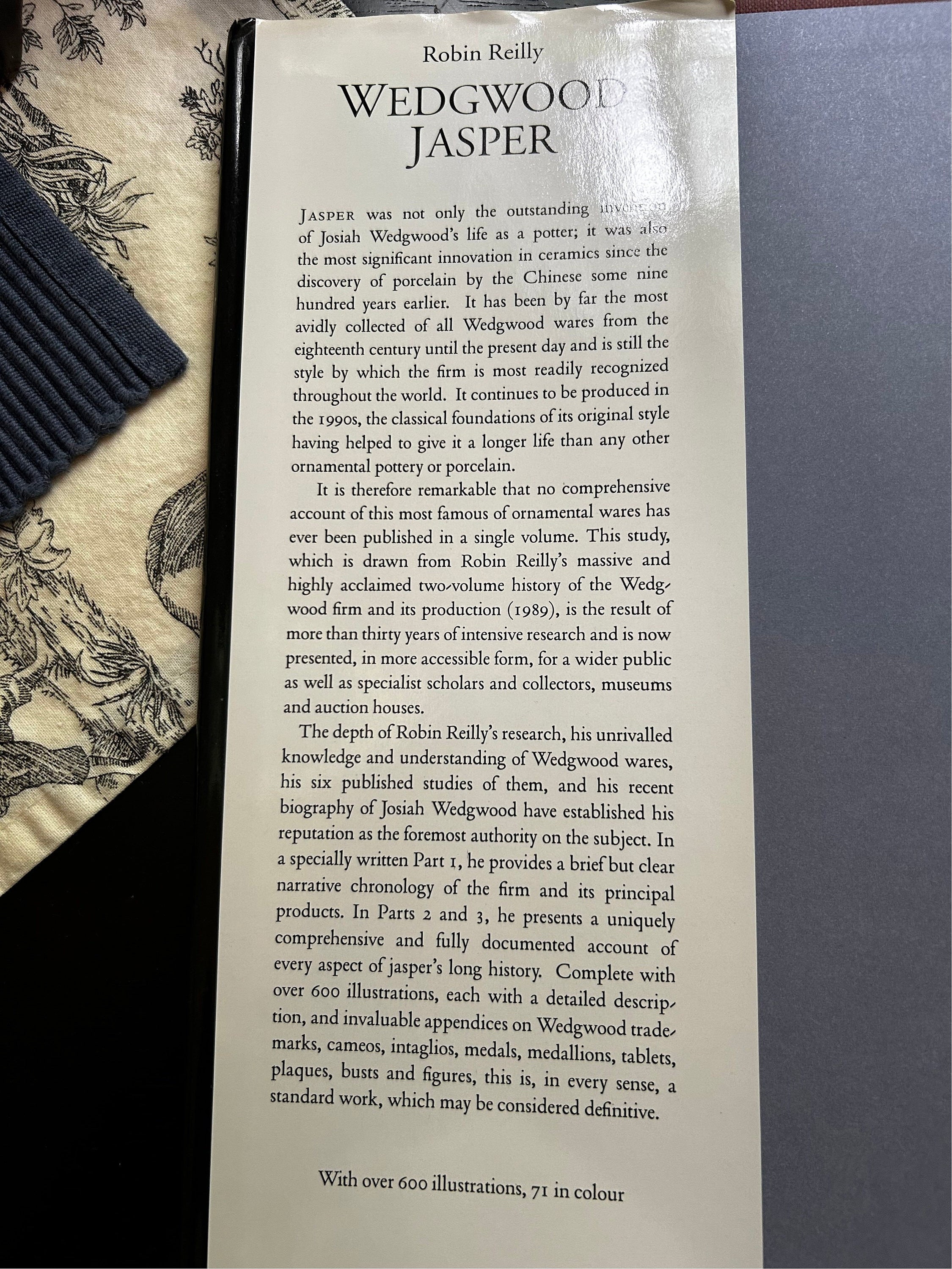 Vintage Rare Book, Wedgwood Jasperware by Robin Reilly purchased in ...