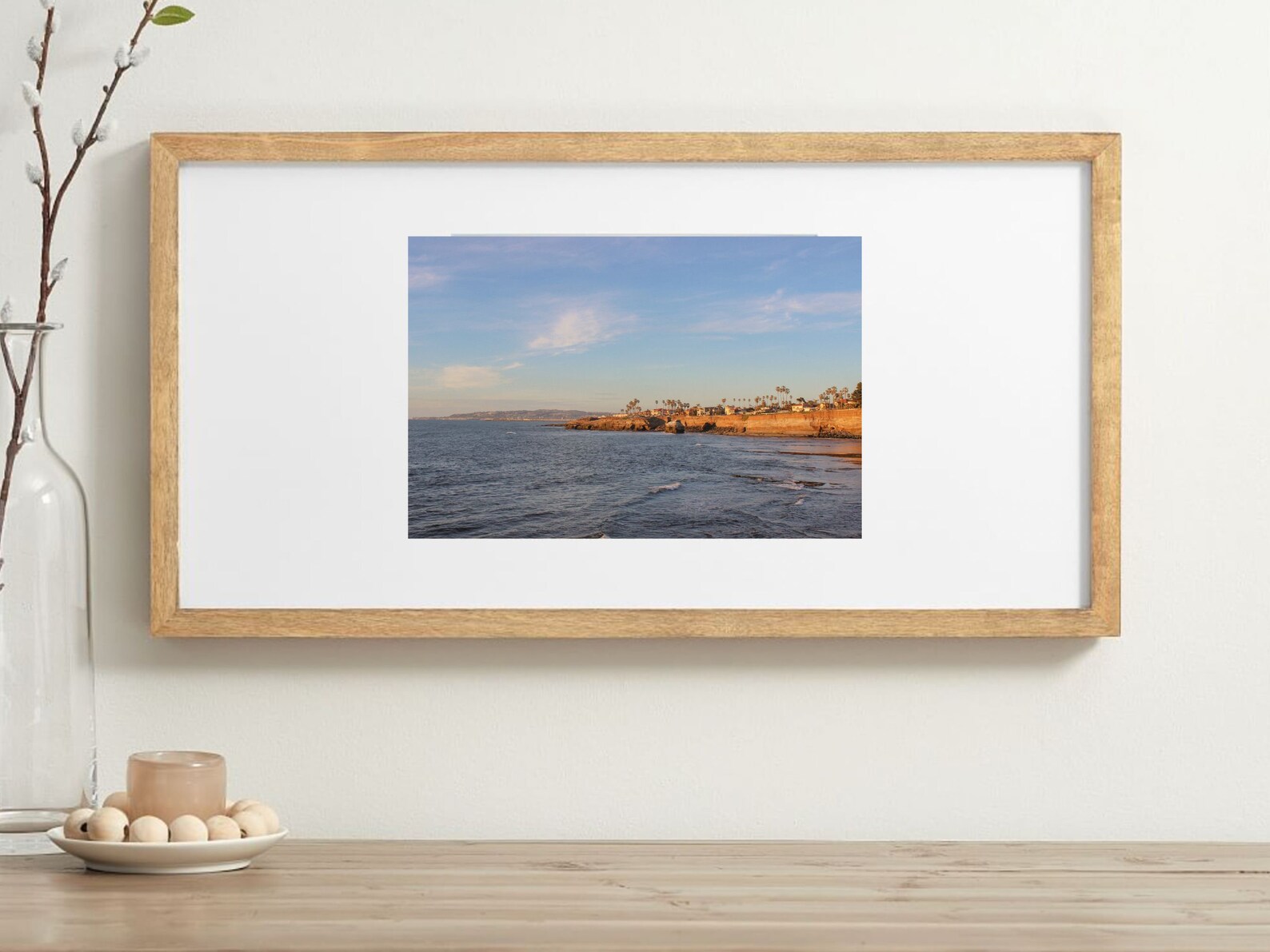 Sunset Beach California Coast Digital Print Home Decor Wall Art Digital ...