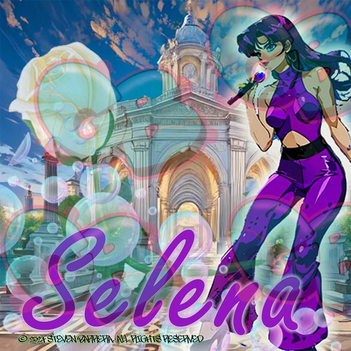 Anime Selena 6x6 Art Print - Etsy
