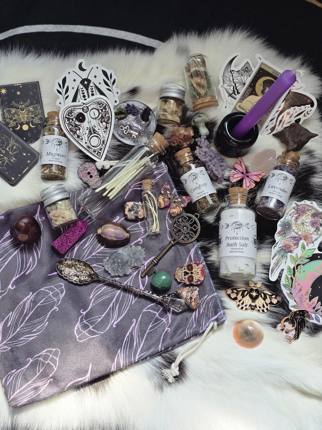 Witchy Grab Bag-witches Brew-witchy Curiosities, Crystals, Herbs ...
