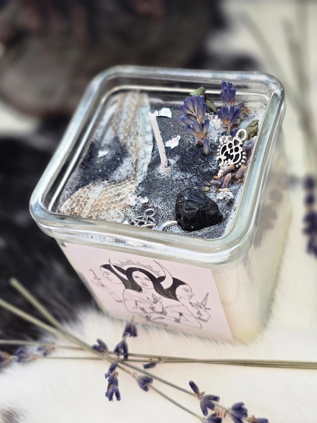 Hekate Candle-hecate Altar Candle-deity Offering-witchcraft Candles ...