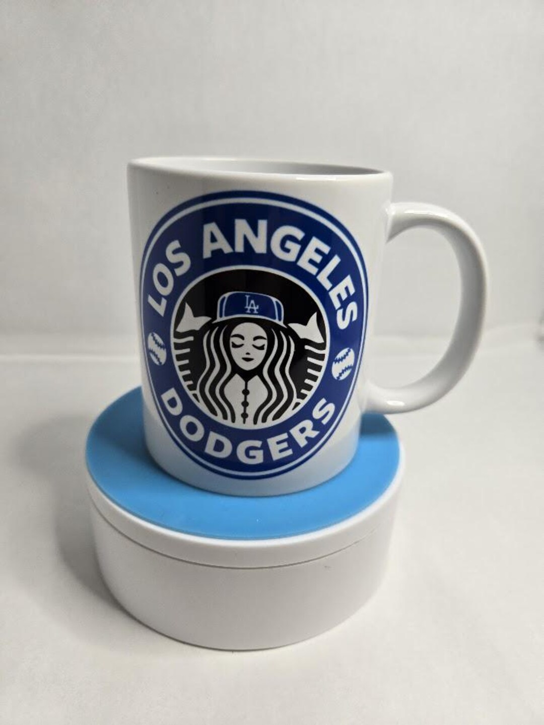 Los Angeles Dodgers "starbucks" Inspired 11oz Mug – Because Baseball ...