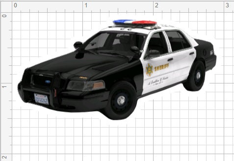 Sheriff Car Decals