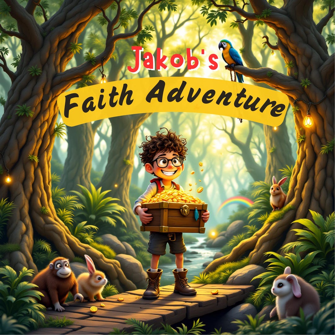 Christian Faith Story Book, Personalized Story Book, Christian Children ...