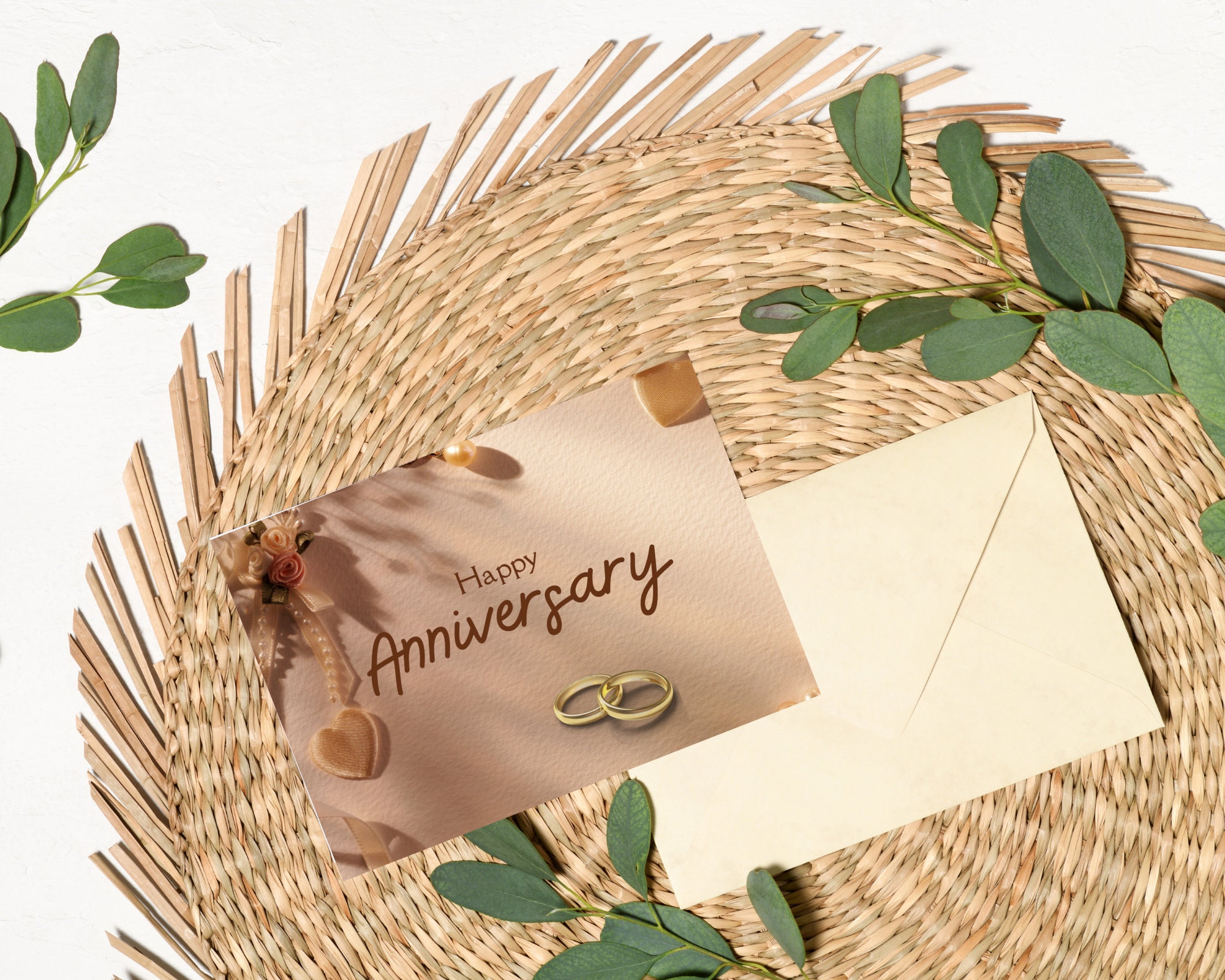 Happy Anniversary DIGITAL DOWNLOAD PRINTABLE Card Anniversary Card ...