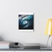 Ocean Wave Canvas Art - Vibrant Deep Light and Dark Blue Seascapes ...