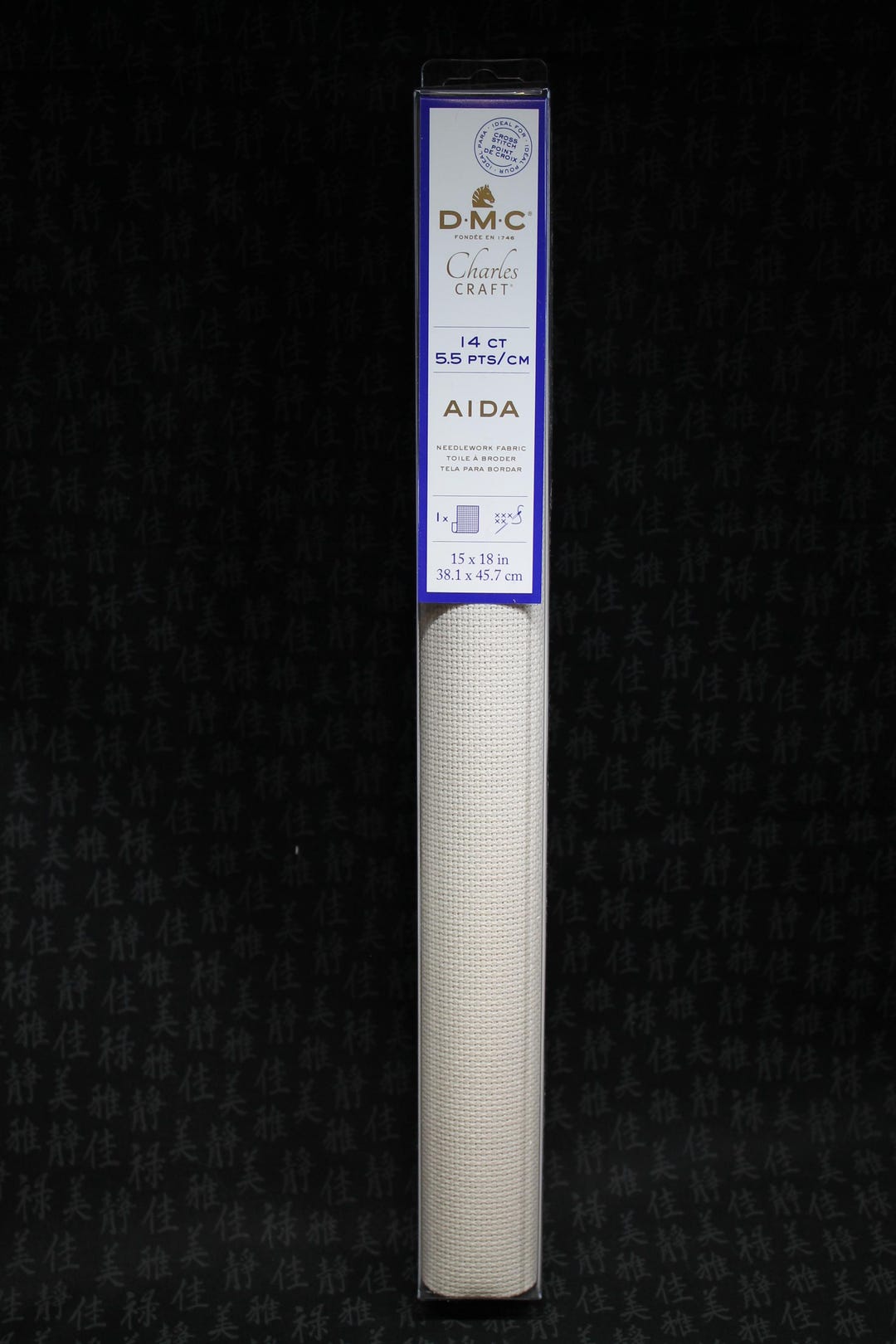 Oatmeal Cross Stitch Aida Fabric, Aida 14 Count, 15 X 18 Inch, Gold ...