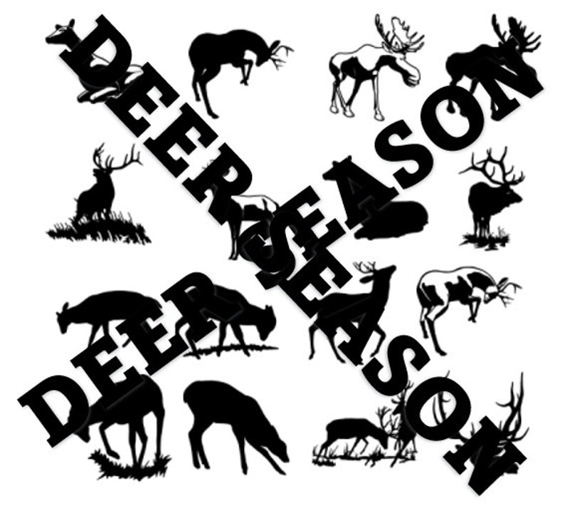 Deer/buck BUNDLE of DXF/SVG Files - Etsy