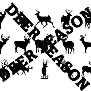 Deer/buck BUNDLE of DXF/SVG Files - Etsy