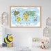 Animal Maps of the World - Etsy