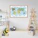 Animal Maps of the World - Etsy