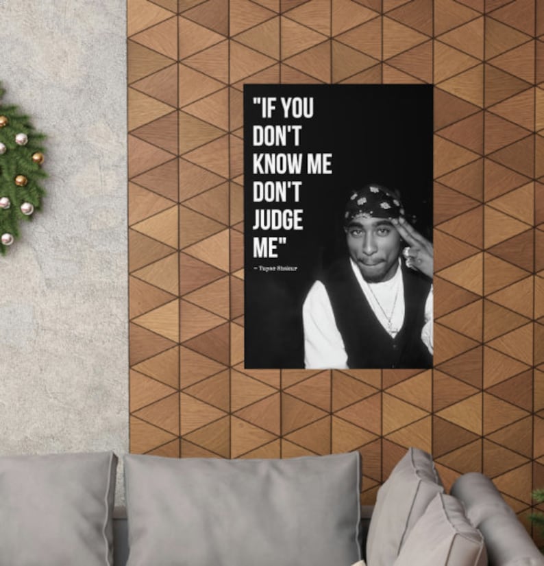 Tupac Shakur Inspirational Quote Printable Poster 2pac Poster Living ...