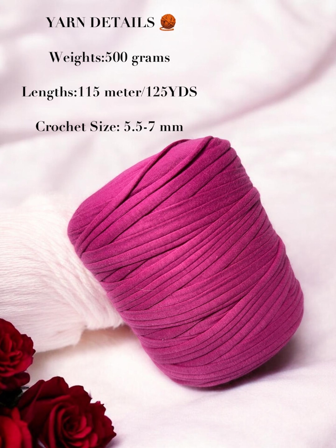 Textile Yarn for Purses , Spaghetti Yarn, Bag Yarn, Crochet Jersey Yarn ...