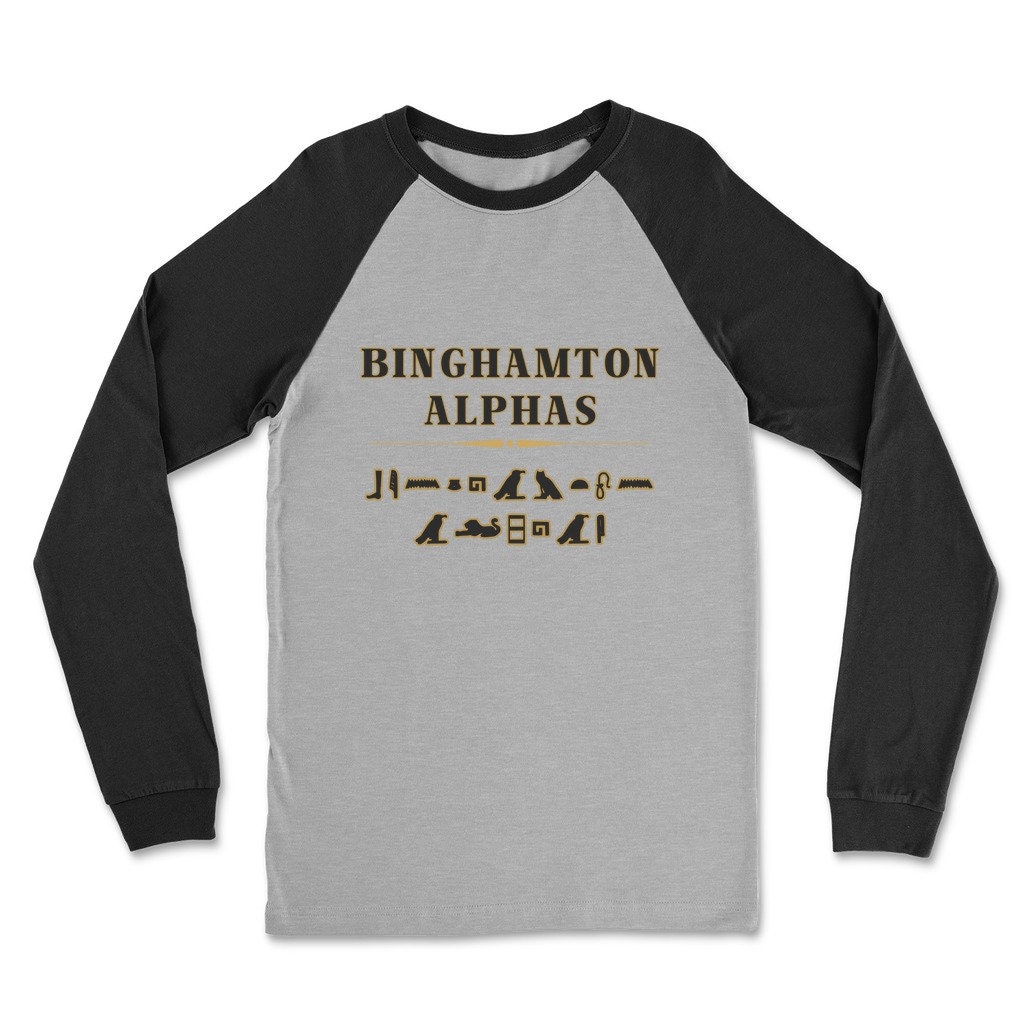 Custom City Alphas Classic Raglan Long Sleeve Shirt - Etsy