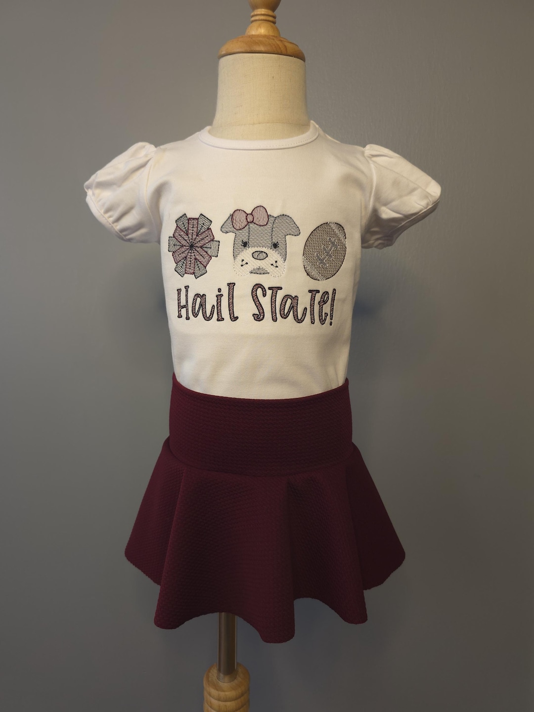 Hail State Cheer Outfit - Etsy