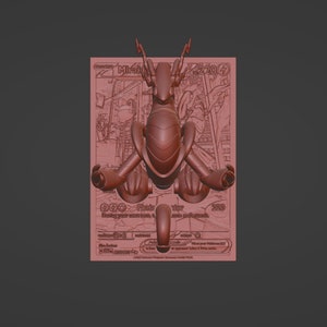 Miraidon - 3D / 4D Card - Custom 3D Printing File - Pokemon - Etsy
