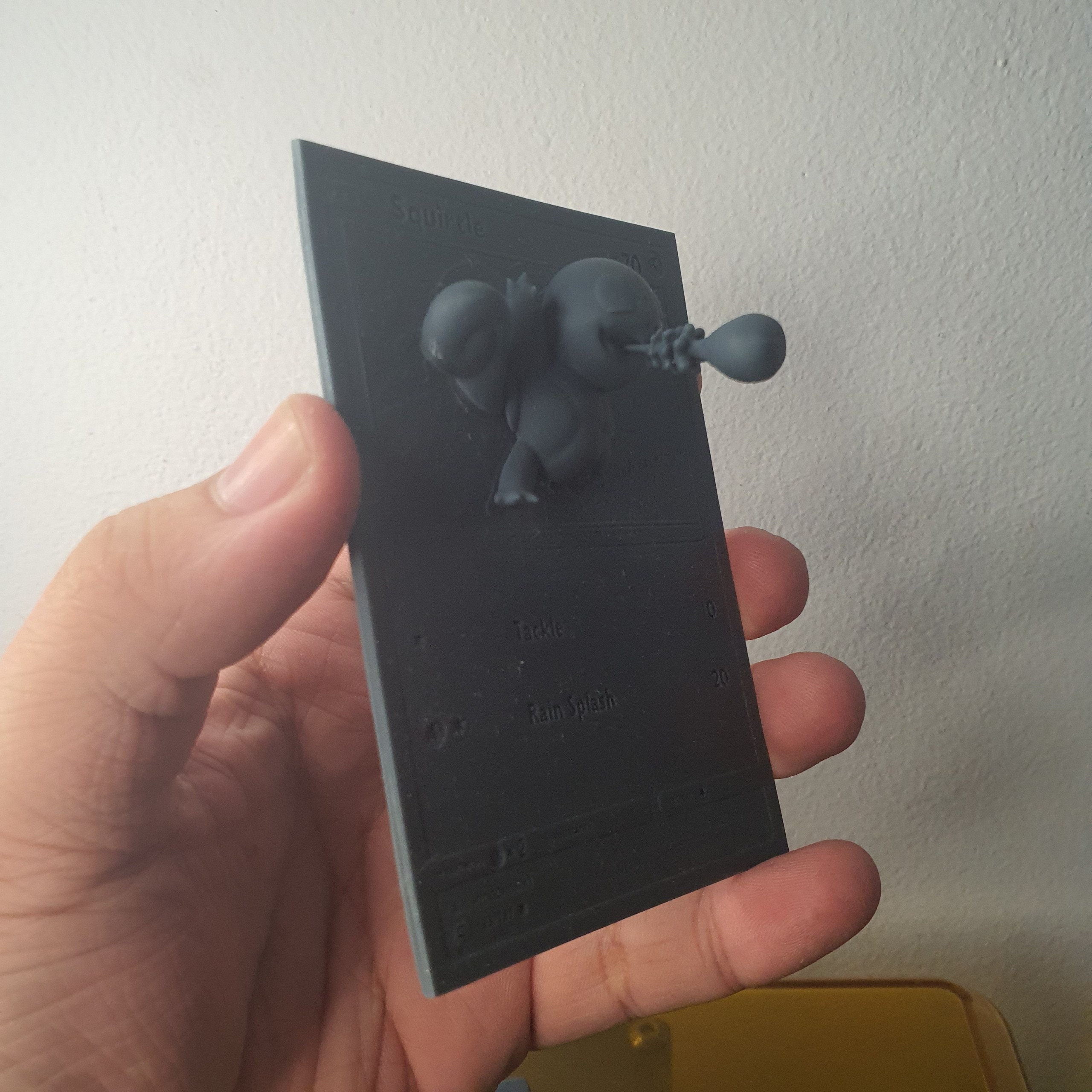 Squirtle 3D / 4D Card Custom 3D Printing File Pokemon - Etsy