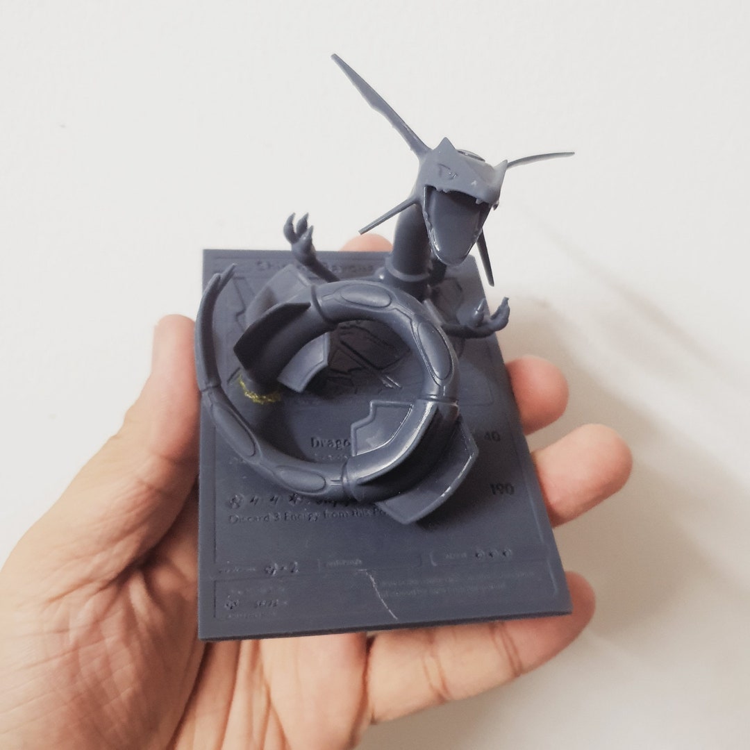 Shining Rayquaza - 3D / 4D Card - Custom 3D Printing File - Pokemon - Etsy