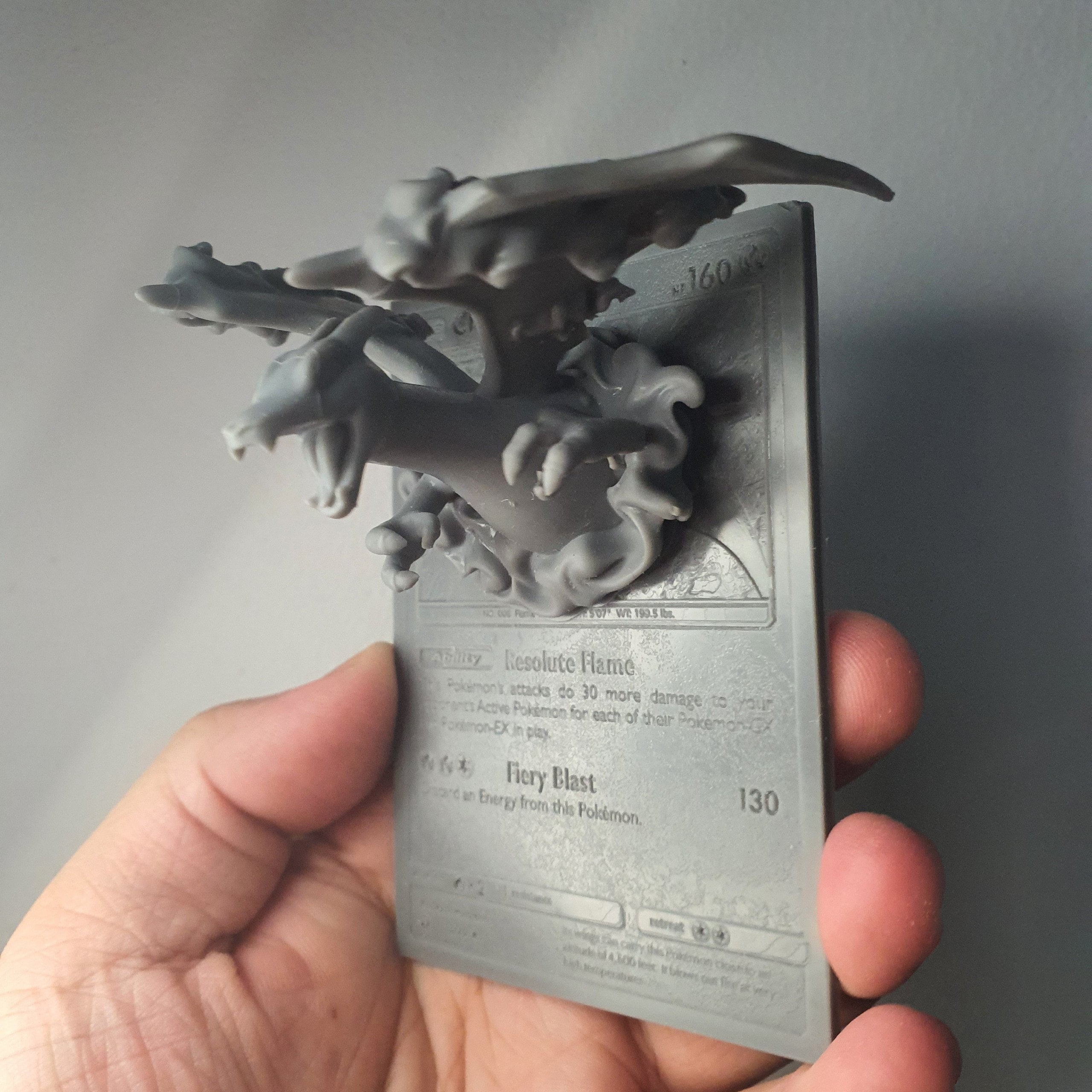 Charizard 3D / 4D Card Custom 3D Printing File Pokemon - Etsy