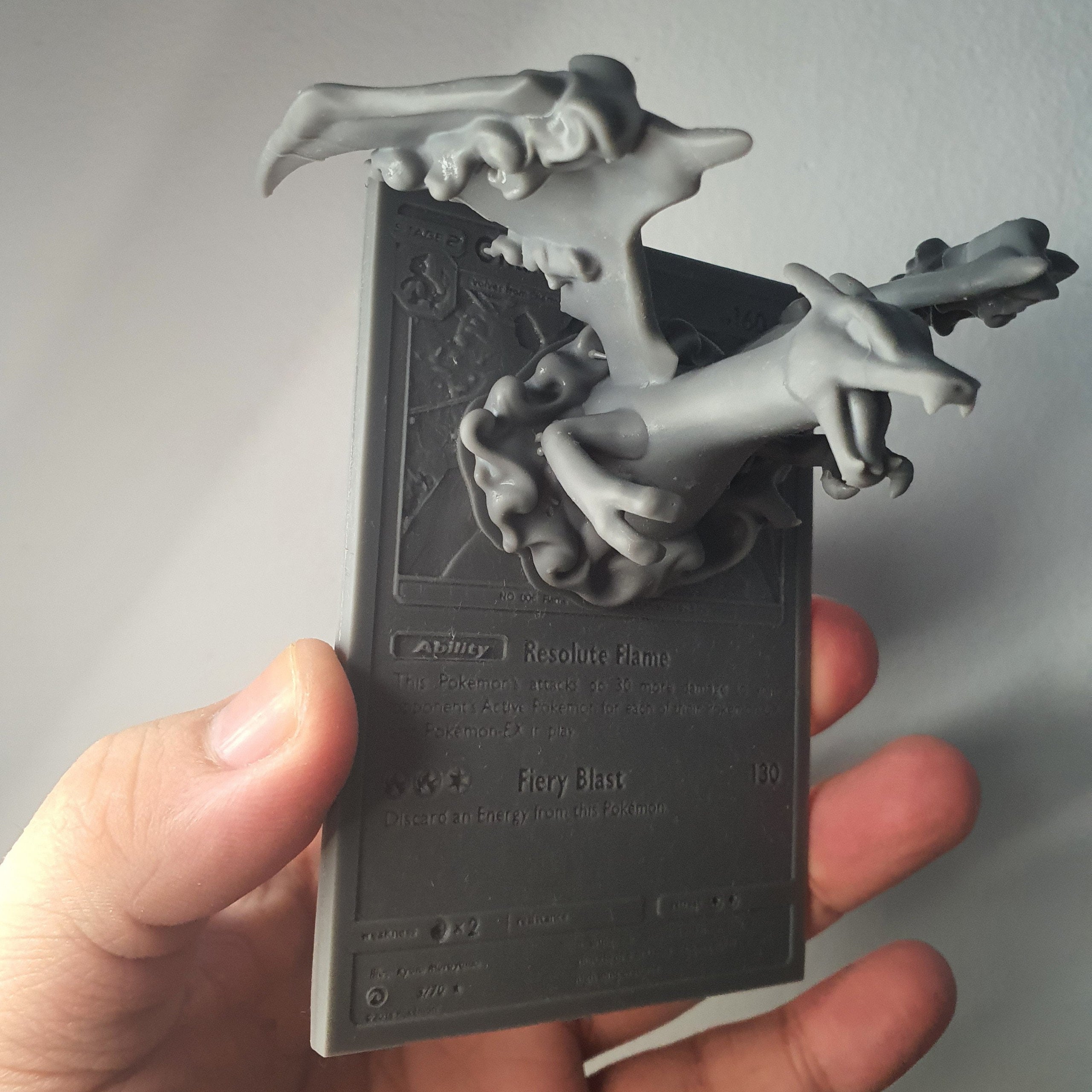 Charizard 3D / 4D Card Custom 3D Printing File Pokemon - Etsy