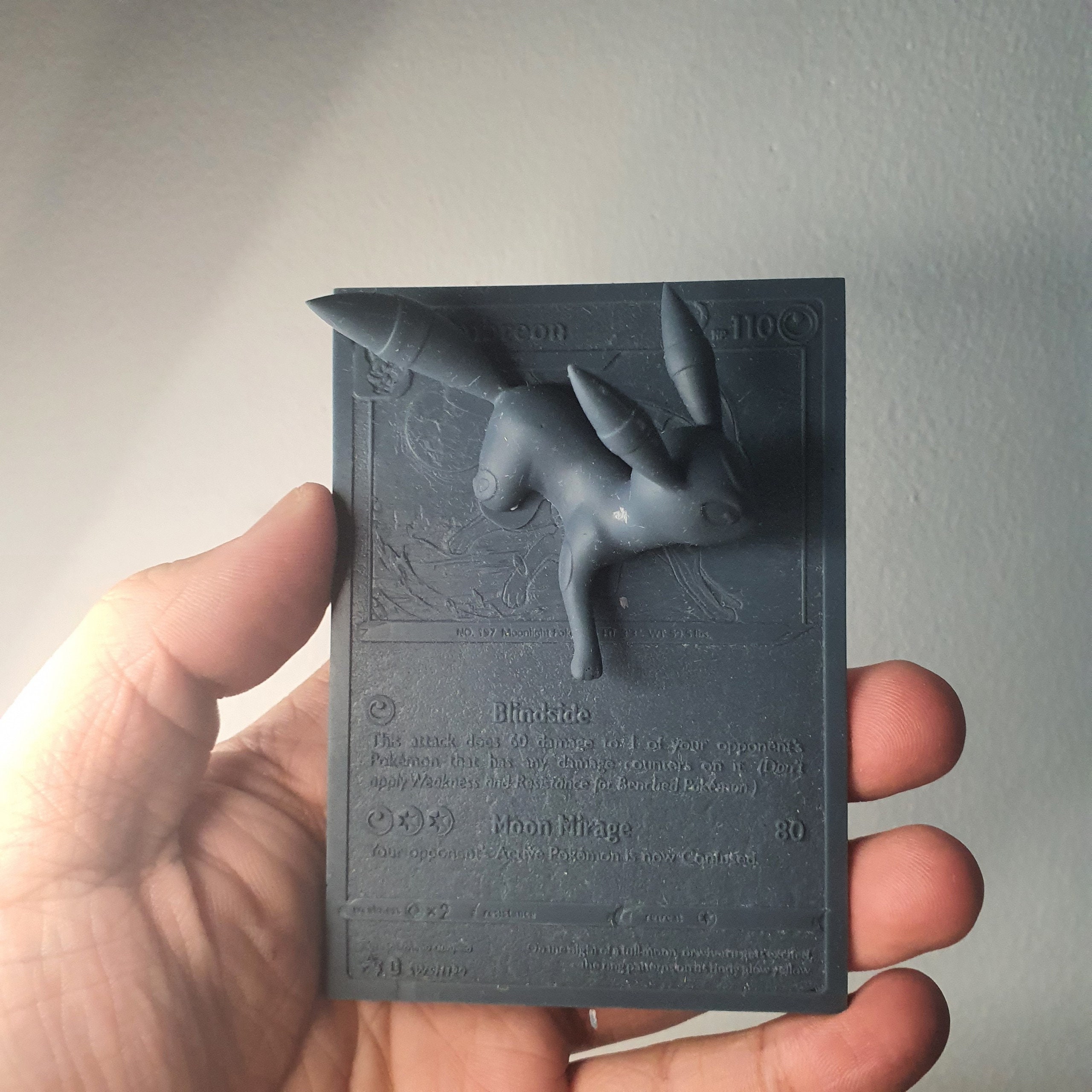 Umbreon - 3D / 4D Card - Custom 3D Printing File - Pokemon - Etsy