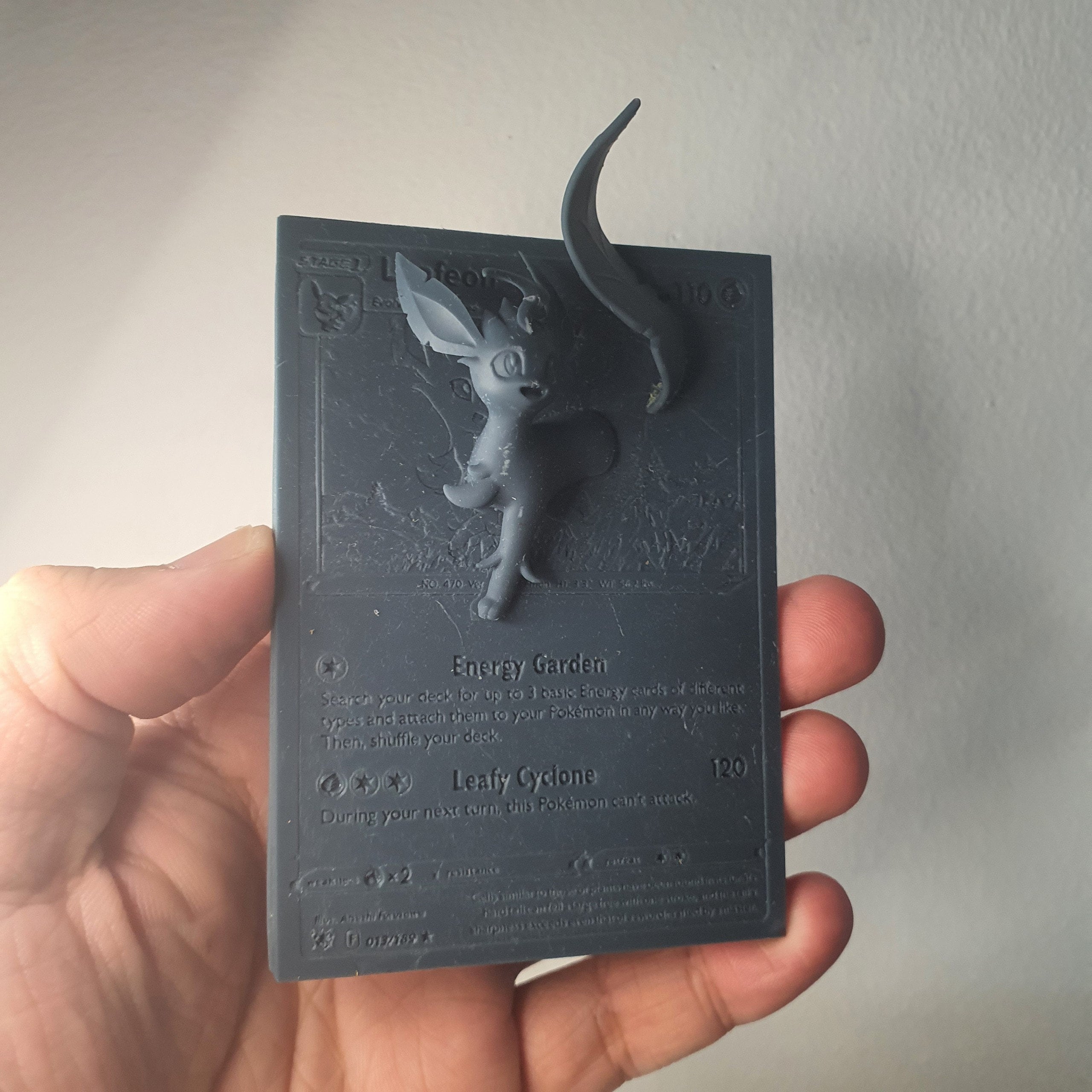 Leafeon - 3D / 4D Card - Custom 3D Printing File - Pokemon - Etsy