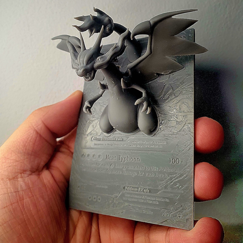 3d Pokemons Cards - Etsy