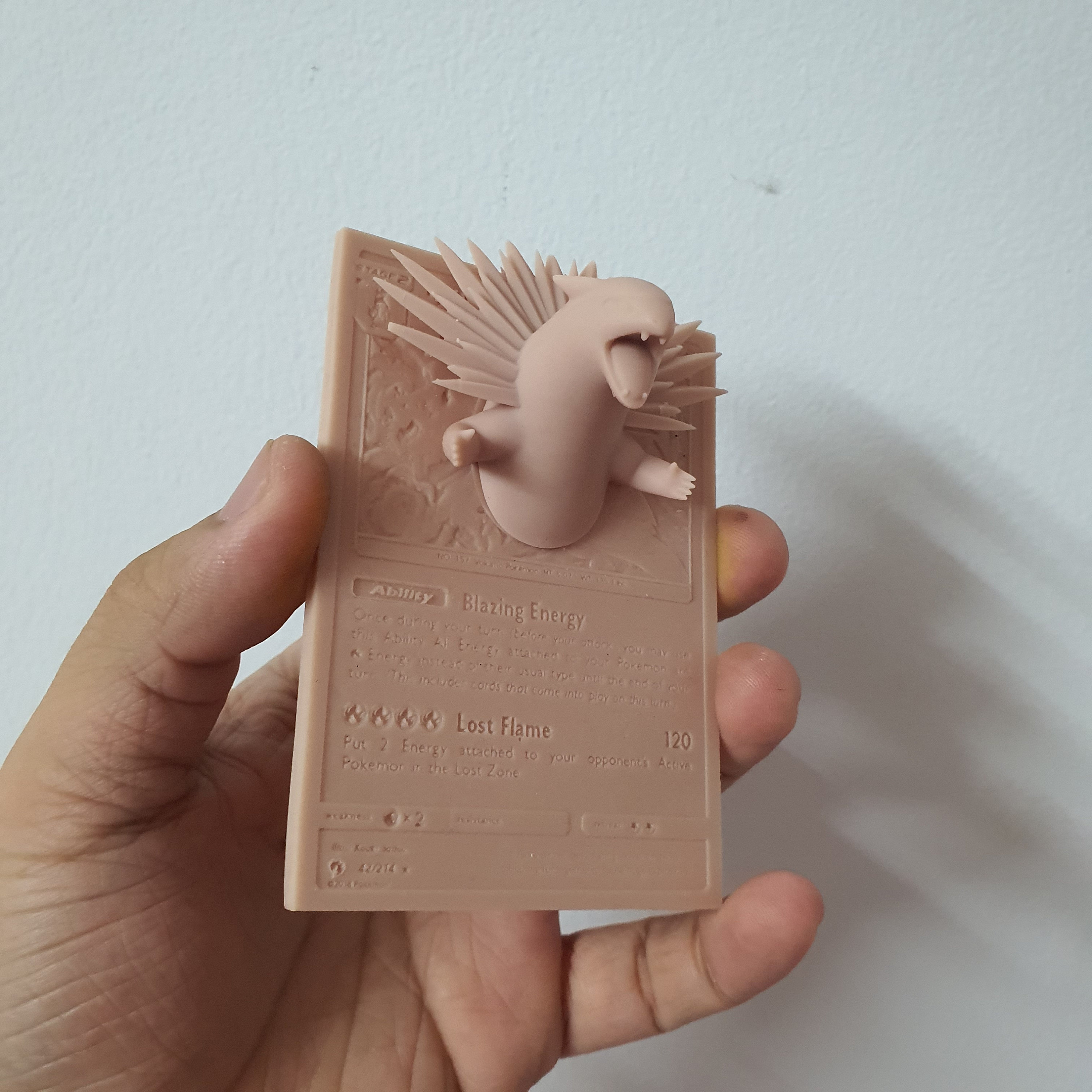 Typhlosion 3D / 4D Card Custom 3D Printing File Pokemon - Etsy