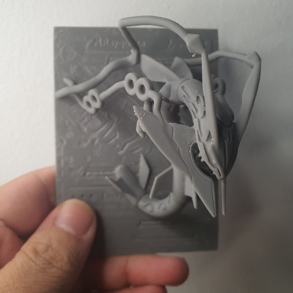 MEGA Rayquaza EX 3D / 4D Card Custom 3D Printing File Pokemon - Etsy