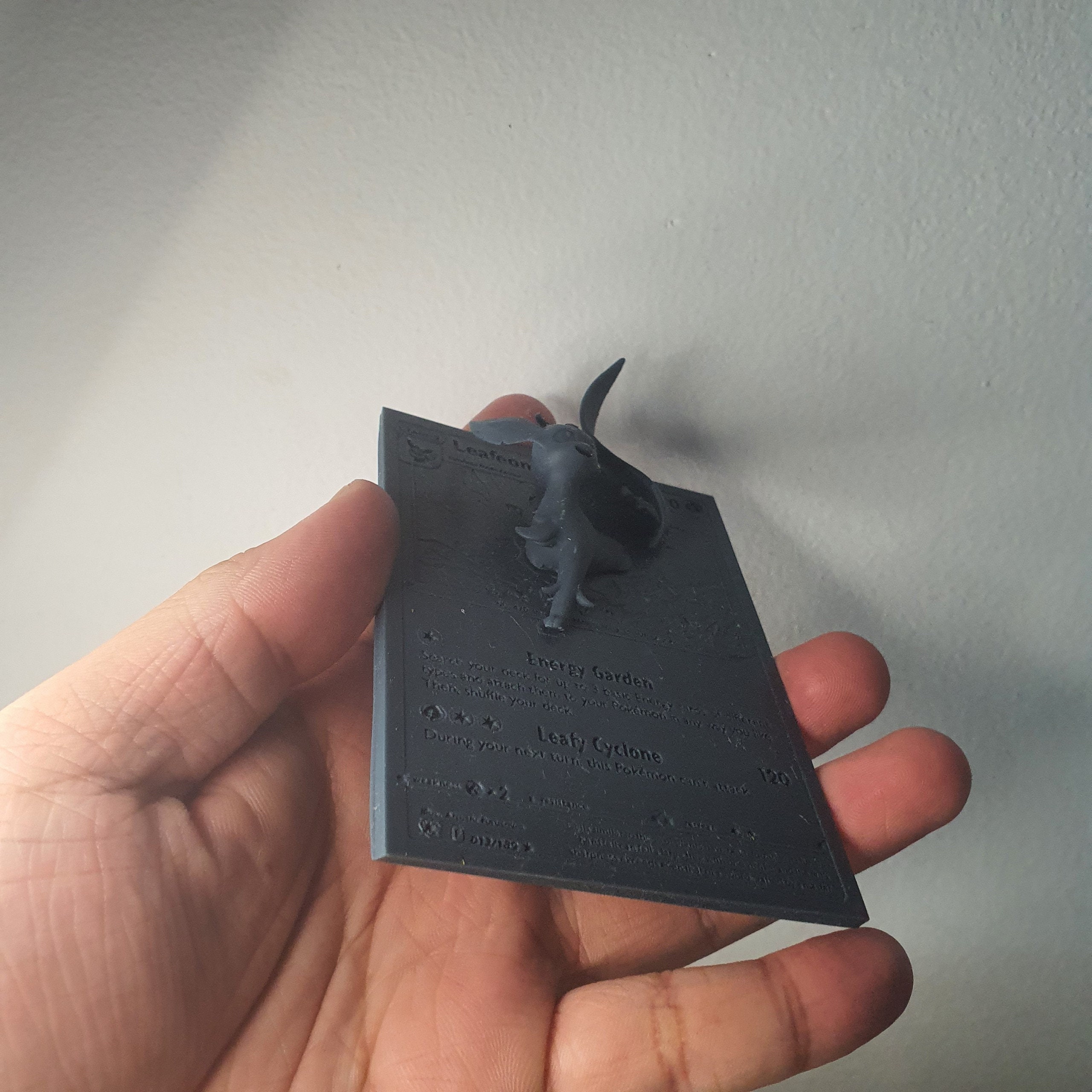 Leafeon 3D / 4D Card Custom 3D Printing File Pokemon - Etsy