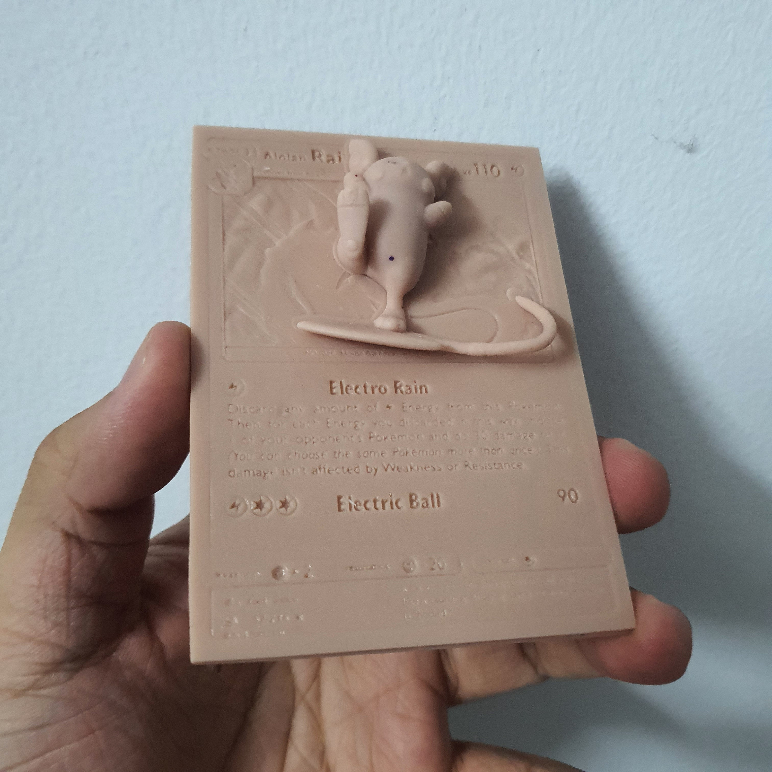 Raichu Alolan - 3D / 4D Card - Custom 3D Printing File - Pokemon - Etsy