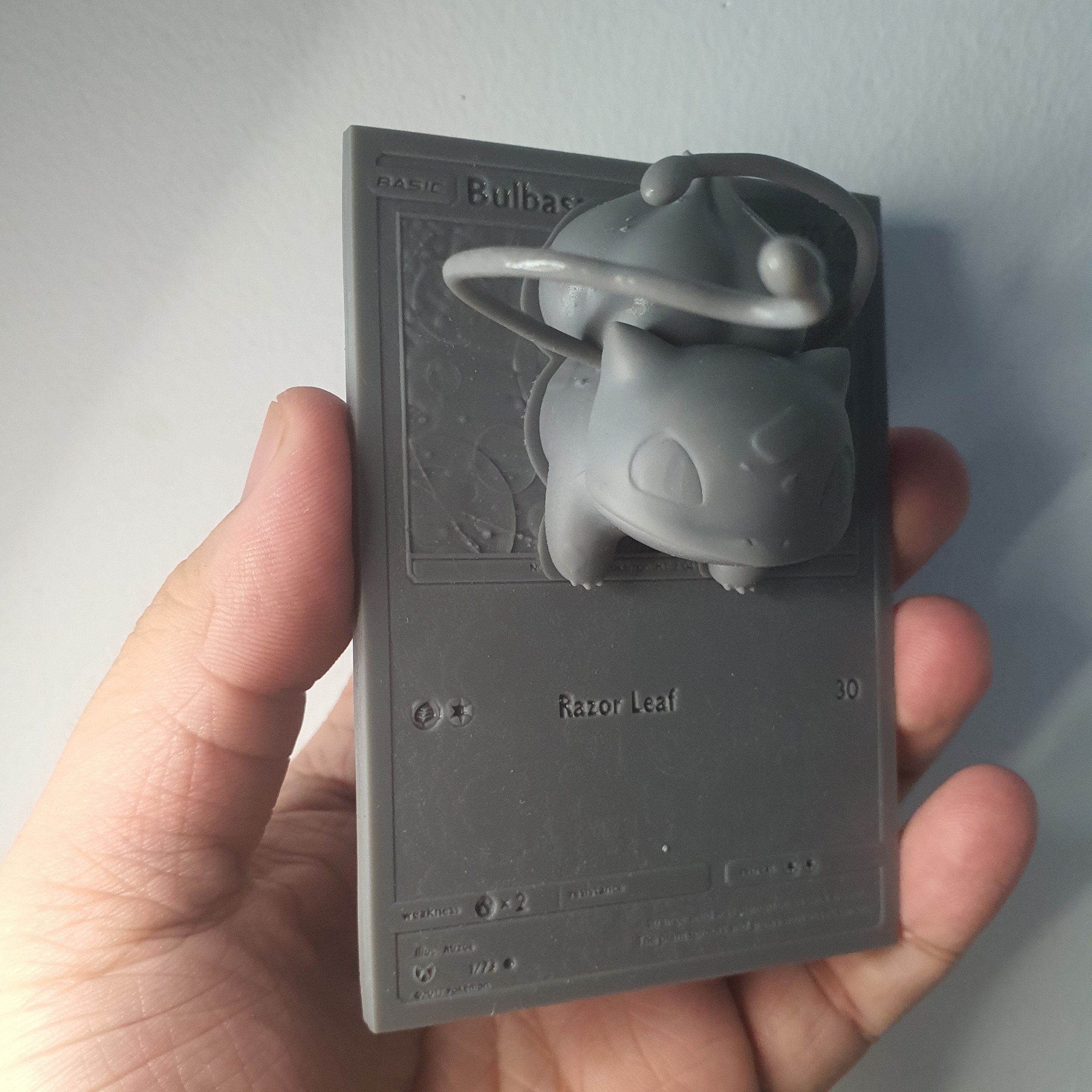 Venusaur Evolution Pack 01 3D / 4D Card Custom 3D Printing File Pokemon ...