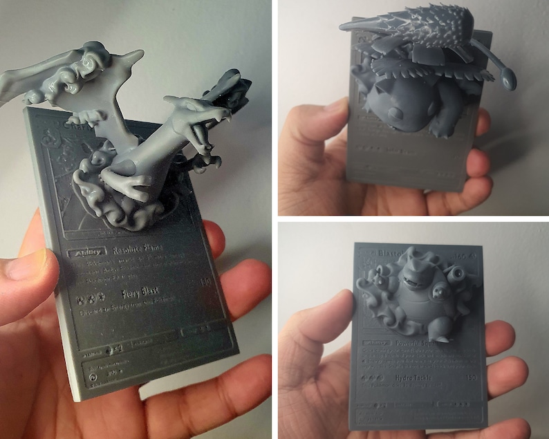 Bundle Gen 1 Starters Pack 03 - 3D / 4D Card - Custom 3D Printing File ...