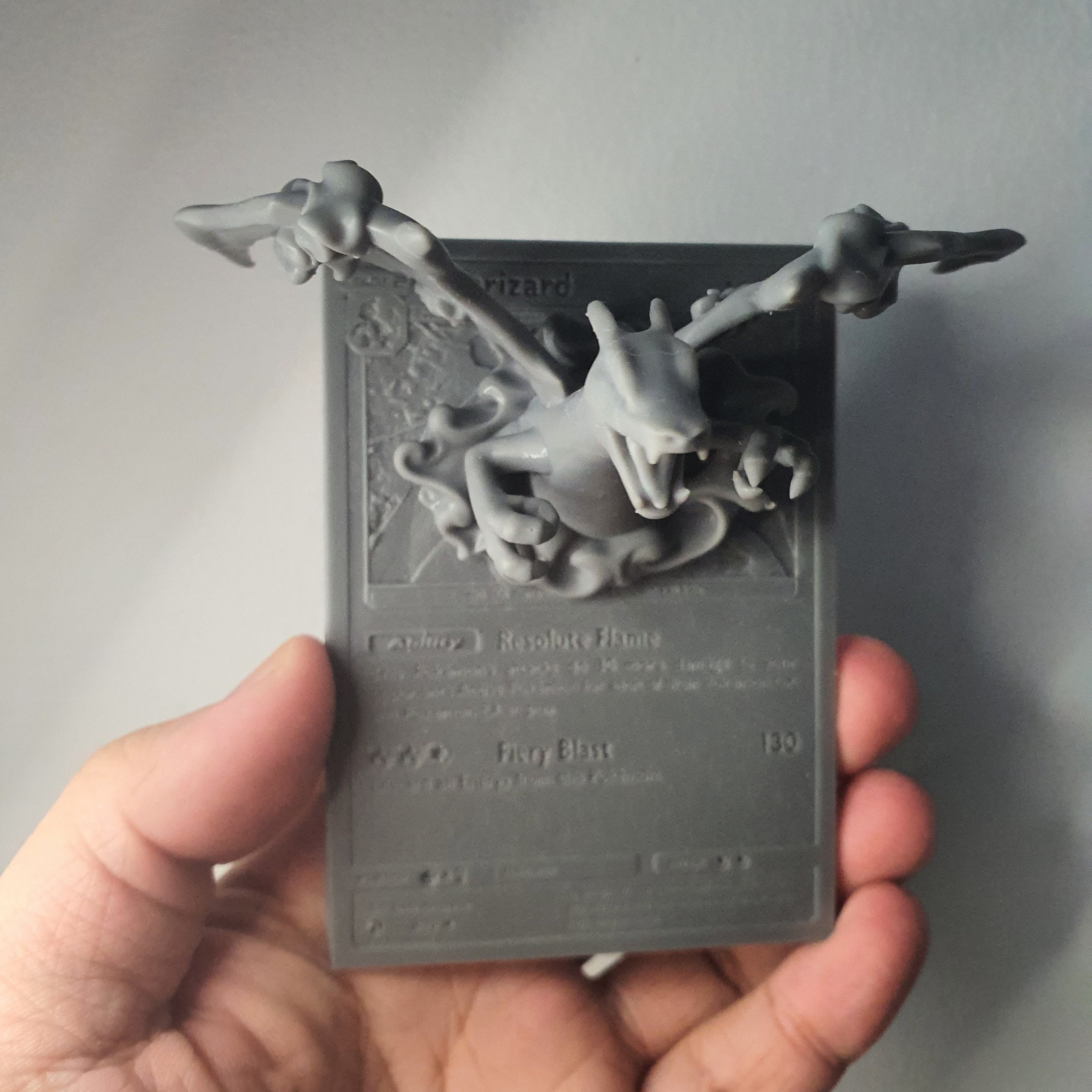 Charizard 3D / 4D Card Custom 3D Printing File Pokemon - Etsy