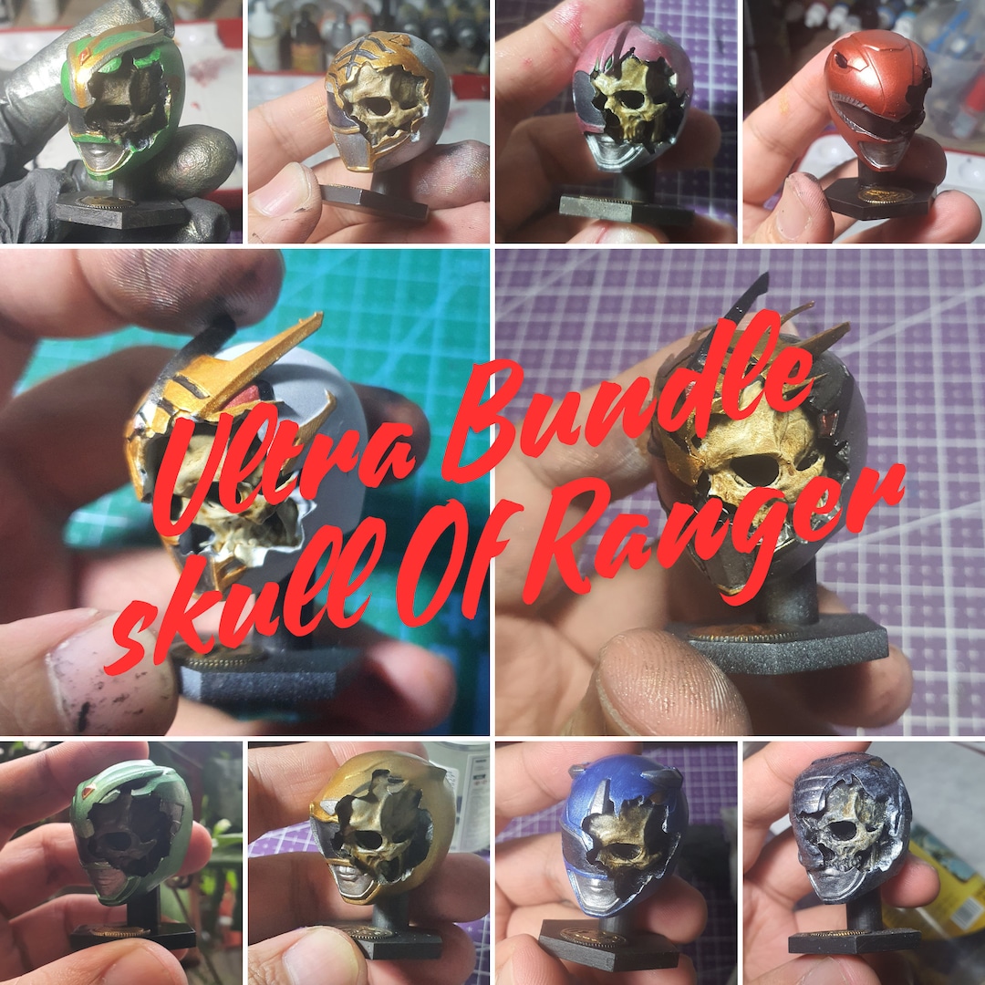 Ultra Bundle Skull of Ranger Helmet Custom 3D Printing File - Etsy