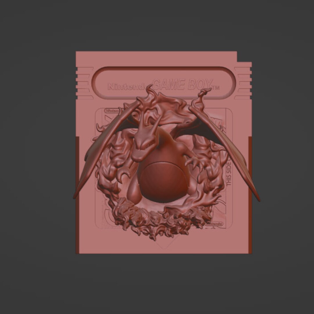 Charizard Cartridge Custom 3D Printing File Pokemon - Etsy