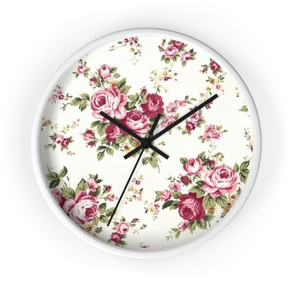 Hand Painted Clock - Etsy