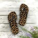 Flip Flops Leopard Print - Etsy